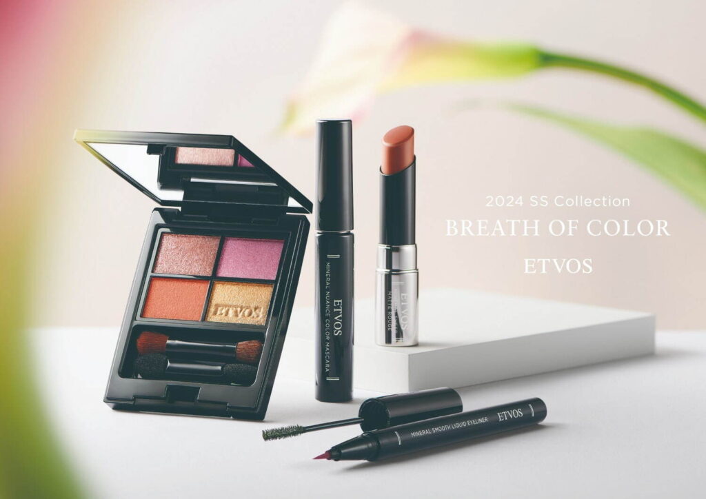 【エトヴォス(ETVOS)】2024年春コスメ情報！人気アイシャドウ「ミネラルクラッシィシャドー」の限定色やニュアンスカラーの新作マスカラ、限定リップなどが登場【1月5日全国発売】