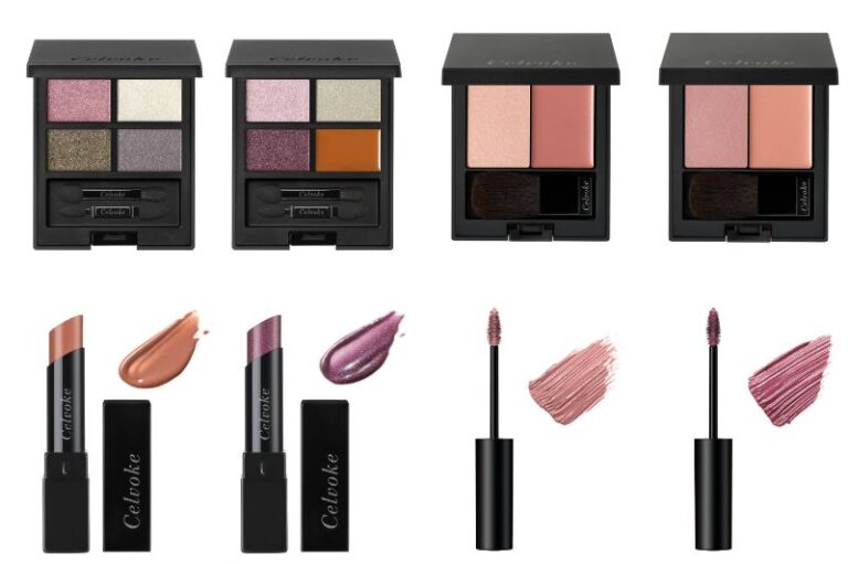 【セルヴォーク(Celvoke)】2024年秋コスメ！スモーキーなパープルカラーの限定アイシャドウやモーヴ系アイブロウなどが登場【8月9日から全国発売開始】