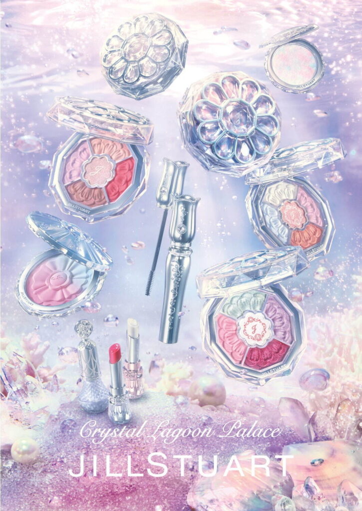 【ジルスチュアート(JILL STUART)】2025年夏コスメ「海中の宮殿」をイメージしたアイシャドウパレット「ブルームクチュール アイズ」やハイライト、チークなどが登場【先行予約/発売情報】